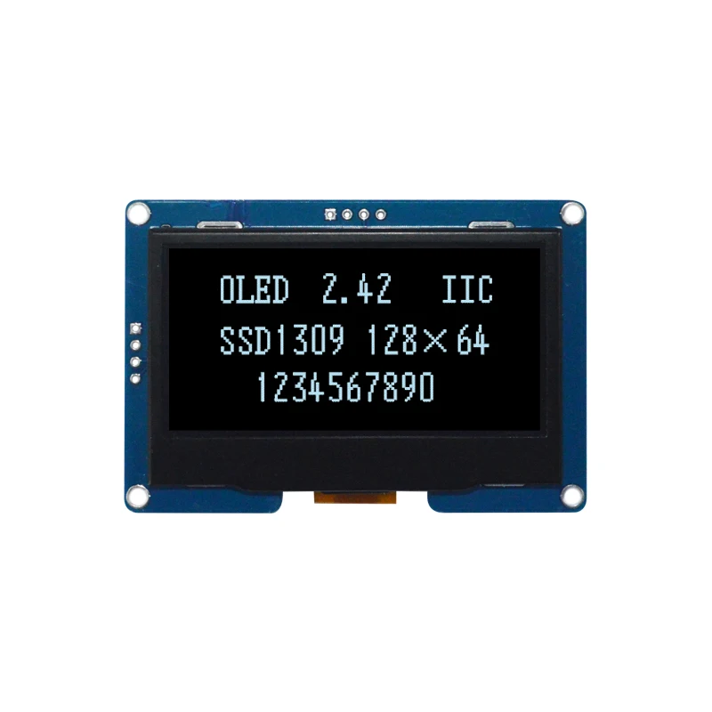2.42 Inch OLED Display Module 128x64 SSD1309 - Golden Morning