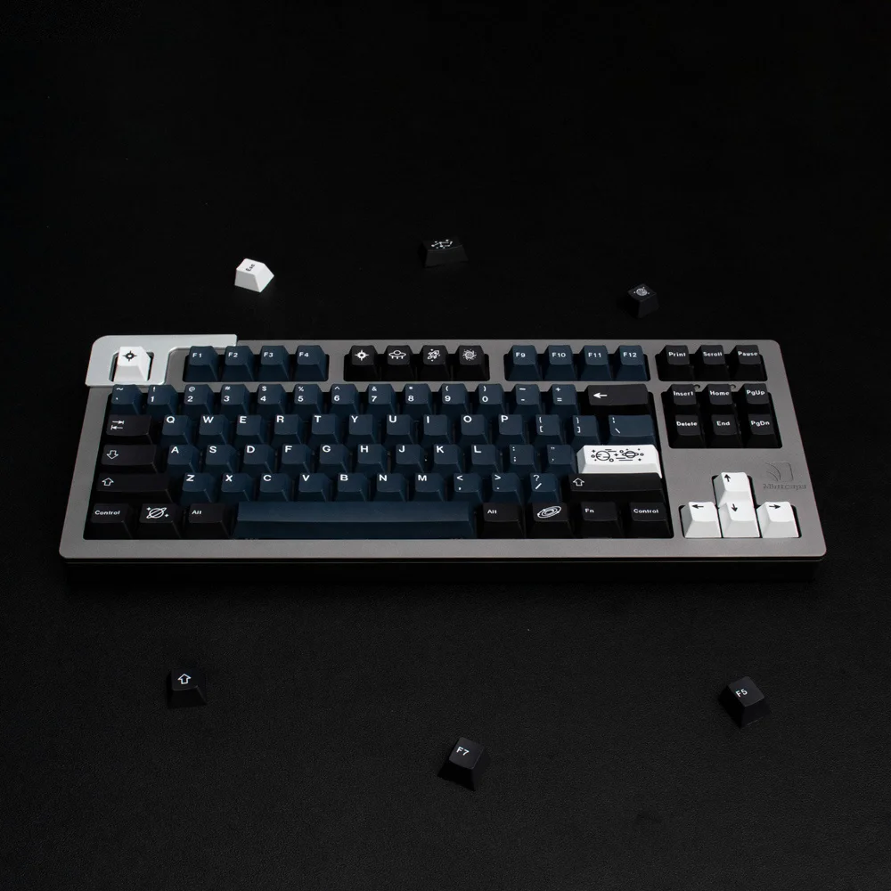 Gmk Galaxy Keycaps Cherry Profile Dye Sublimation Pbt 136 Keys ...