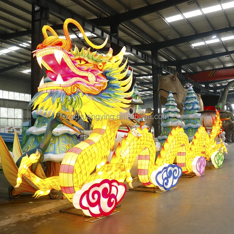 Giant Zodiac Animal Lanterns for Chinese New Year Decor