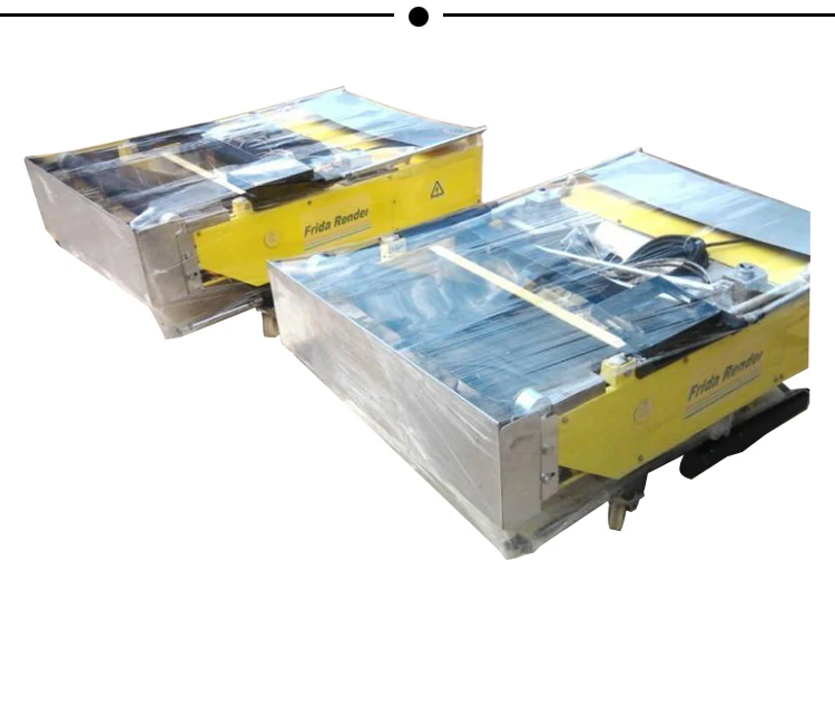 New Design Automatic Wall Cement Rendering Plastering Machine Concrete ...