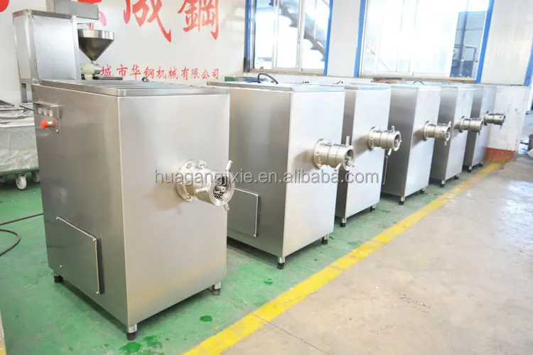 Frozen Pork Mince Grinding Machine Electric Frozen Meat Grinder Hot Dog ...