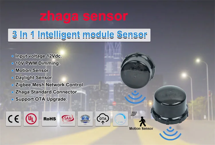13M High Bay Motion IP65 Input Device Infrared Zigbee Sensor