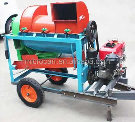 Fresh Sweet Shell Thresh Diesel And Thresher Maize Skin Peeling Sheller ...