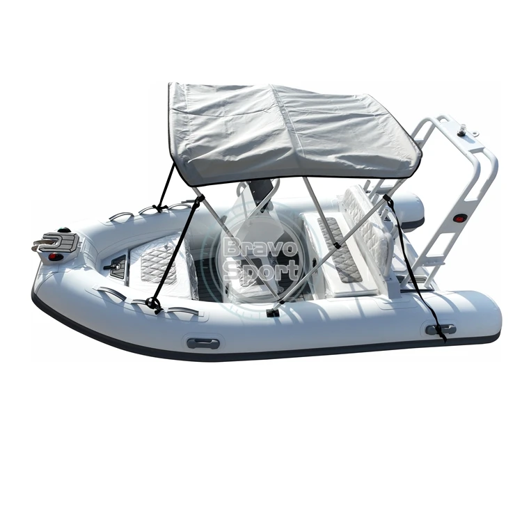 12ft Orca Hypalon Pvc Rigid Aluminum Rib Boat Hot Sale For Drifting ...