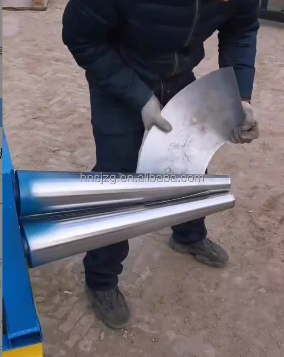 Cone Rolling Machine Conical Bending Roll Forming Equipment Plate ...