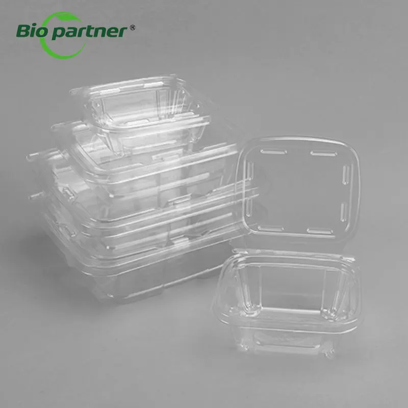 Customized Mould 20oz Tamper Proof Container Plastic Hinged Disposable ...