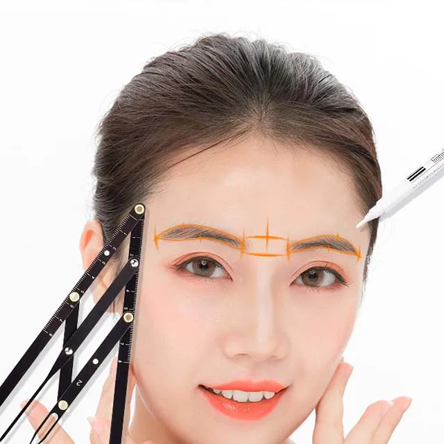 Permanent Eyebrow Golden Proportional Ruler - Pinbo Tool