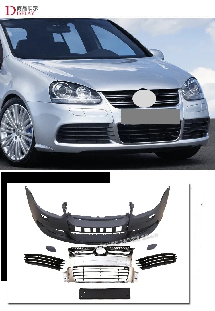 Body Kit Front Rear Bumper Grill Side Skirt Assembly For Volkswagen Vw ...