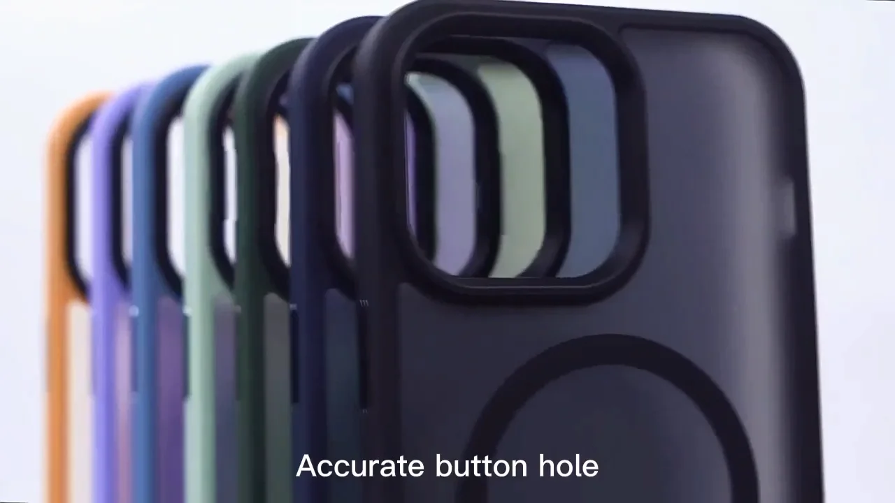 High Quality Premium Frosted Translucent Matte Magnetic Back Case For ...