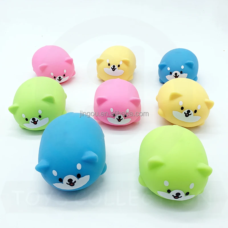 Wholesale Kawaii Cute Squishy Dog Squeeze Toy TPR Material for Kids 5 ...