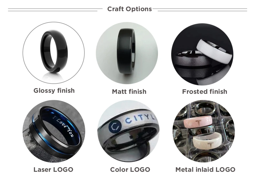 Smart NFC Ring - MIFARE Classic 1K Ceramic RFID Ring