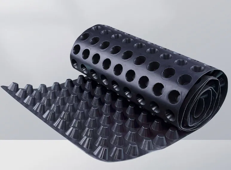 Construction Materials Hdpe Plastic Dimple Board Corrugated Drainage ...