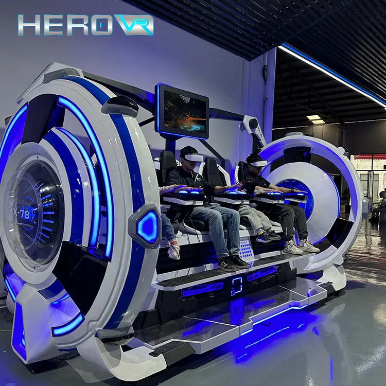 Alibaba.com: HEROVR 4-Seat 9DVR Simulator 6DoF Motion Egg Chair with ...