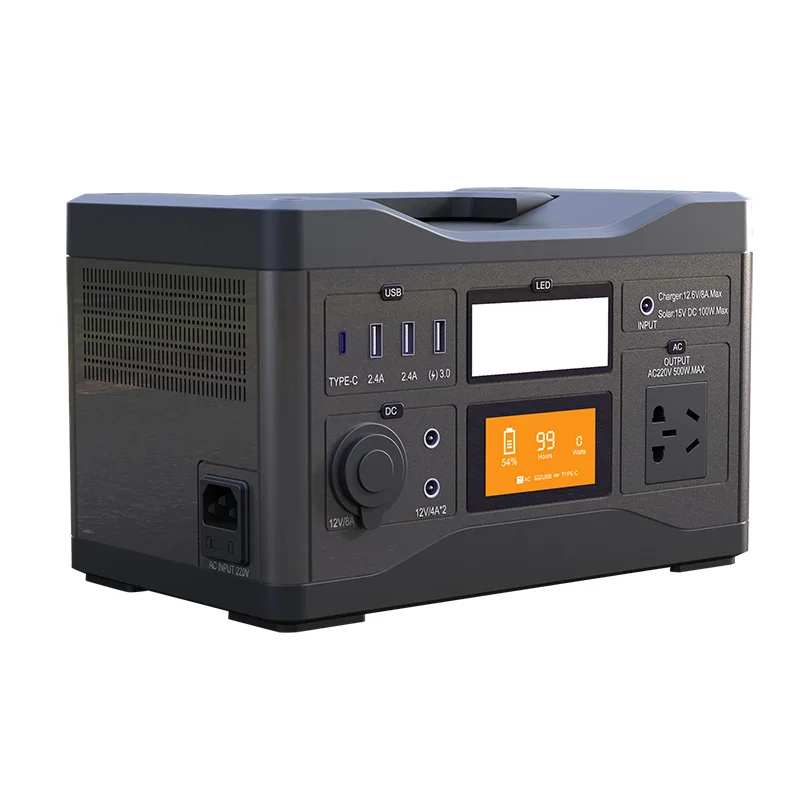 Lithium Ion Battery Energy Storage 500w Oem Odm Portable Power Station ...