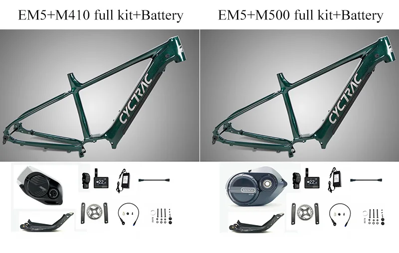 2022 CYCTRAC EM5 Aluminum E Bike Frame - Durable & Versatile