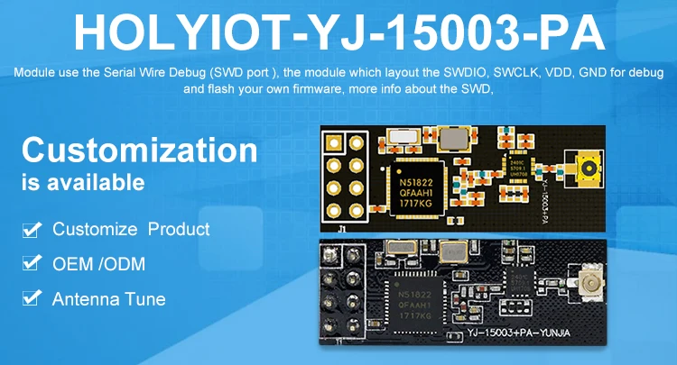 Holyiot Nrf51822 Module - Smart Home Zigbee Switch