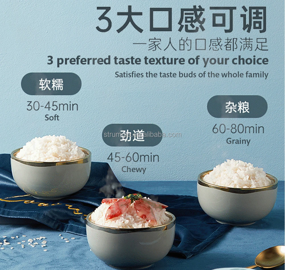 New Smart Digital Rice Cooker Sugar-Free and Easy to Clean Made of SUS ...