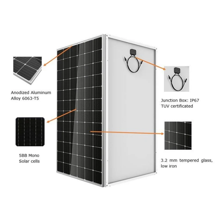1000w Micro Inverter Solar Pv Panel With Kit Ground Mounting Brackets ...