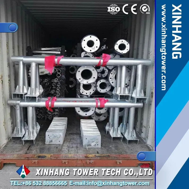 Triangular Microwave Transmission Tower Telecom Tower Telecommunication ...