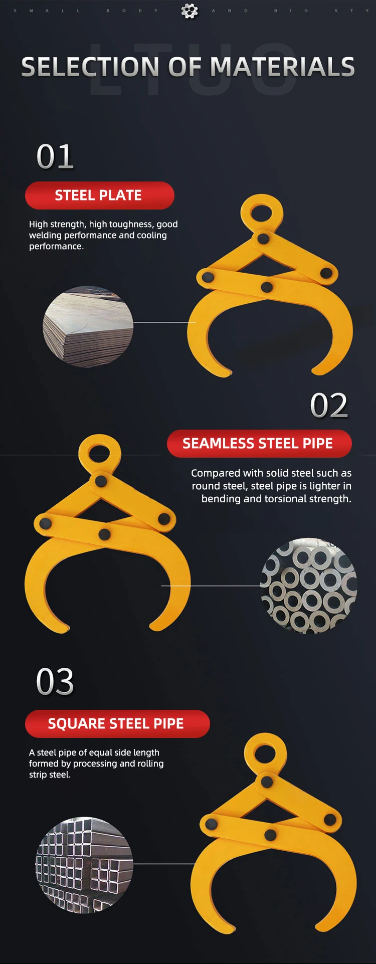 High Quality 1t Panel Vertical Clamp For Lifting Hydraulic Pipe Clamps ...