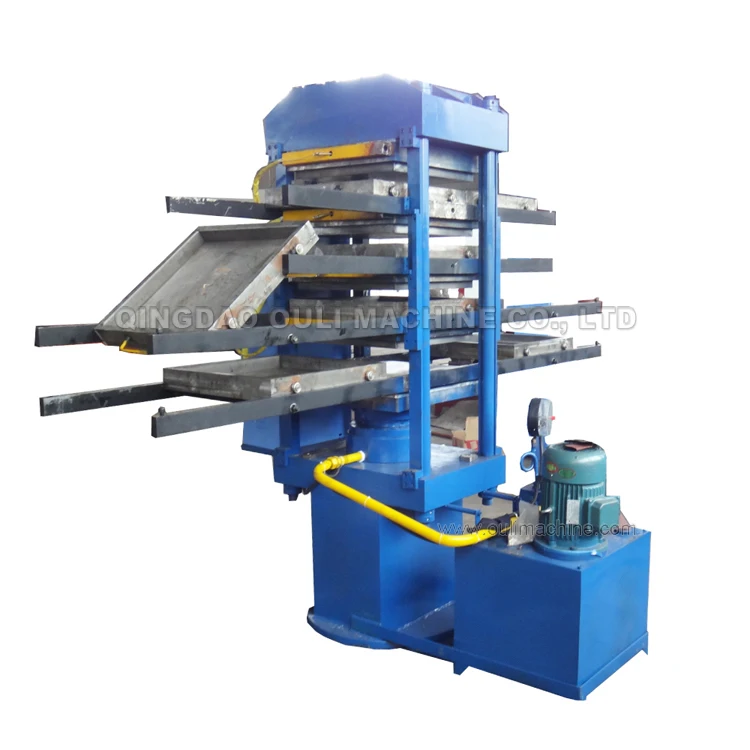 Epdm Rubber Mat Press Machine /rubber Tiles Outdoor Playground Making ...