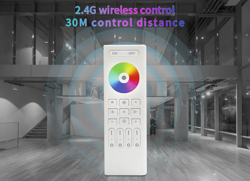 2.4G RF 4 Zone Wireless RGB RGBW RGBCCT LED Remote Controller| Alibaba.com