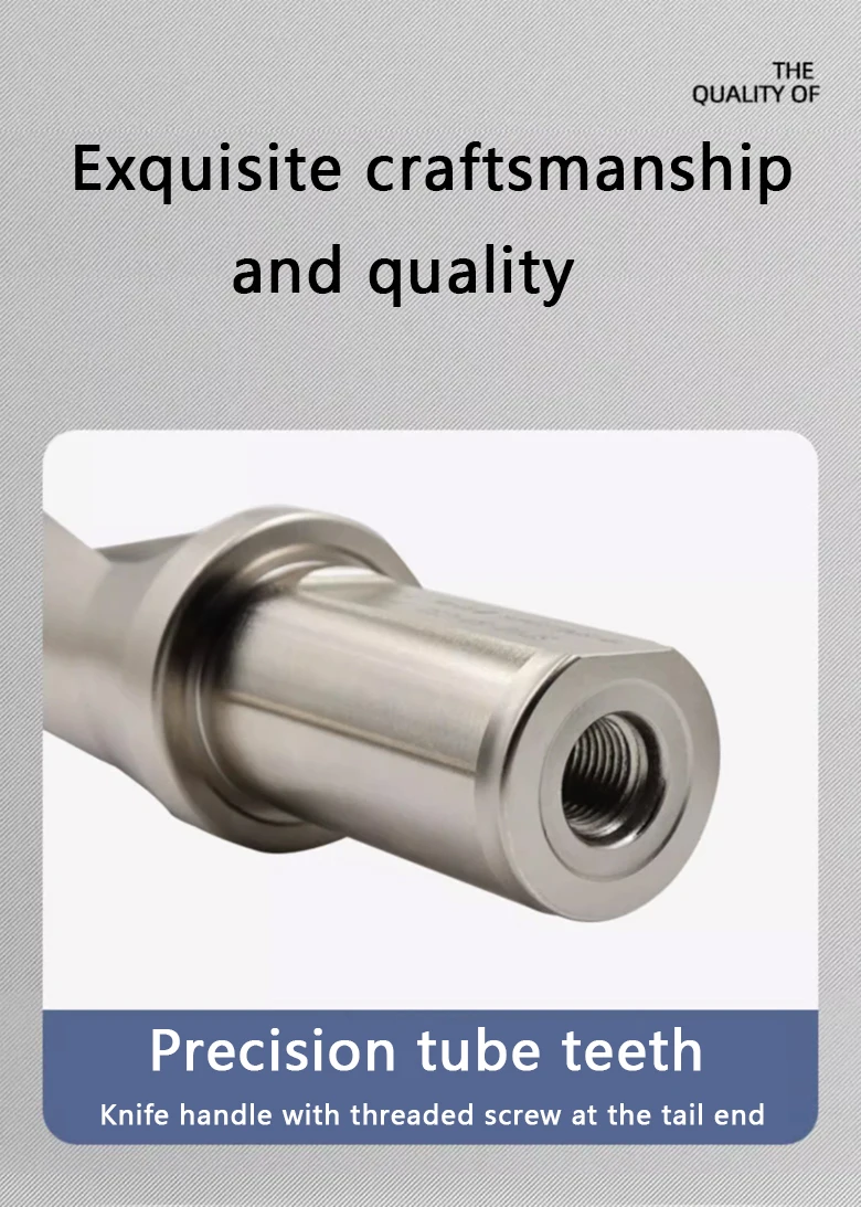 U-shaped Drill Rod Violent Drilling With Extended Handle Wc Blade Deep ...