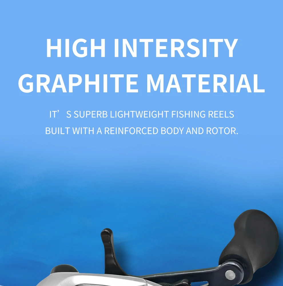 Baitcasting Fishing Reel Freshwater Saltwater Hand Bait Casting Reel ...