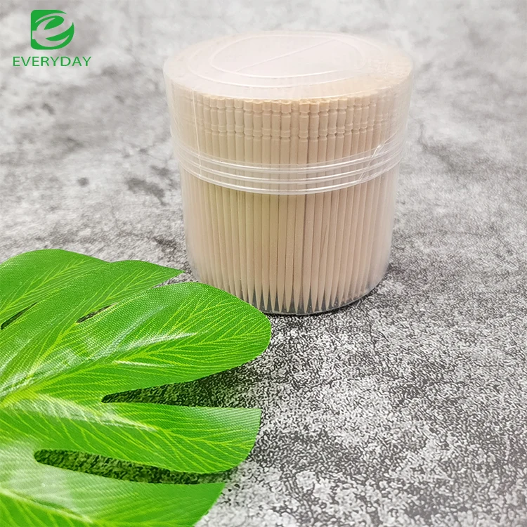 Eco Friendly Wooden Individually Wrapped Birchwood Toothpicks With ...