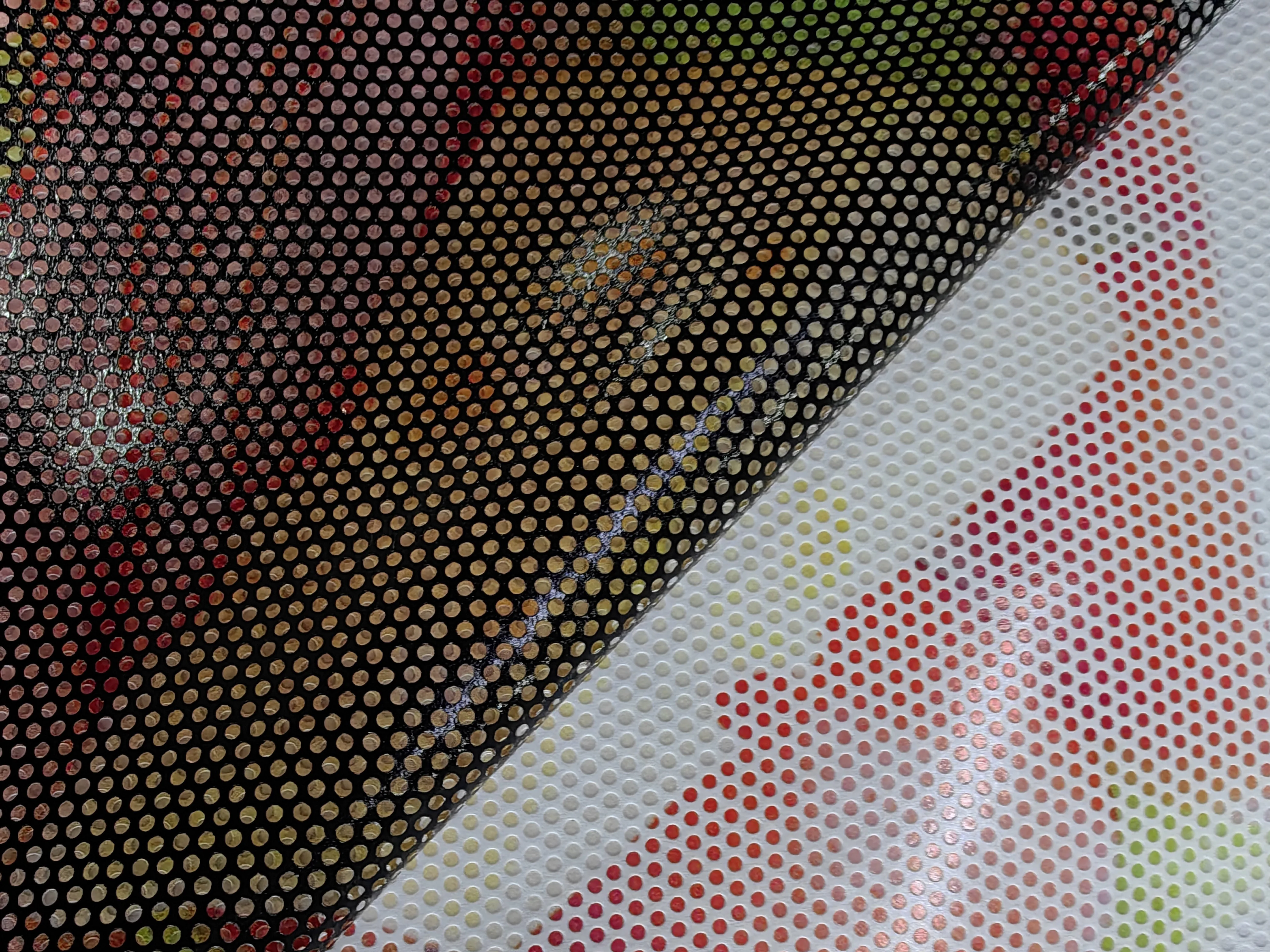 Perforated Vinyl One Way Vision Vehicle windows Sticker Printing ...