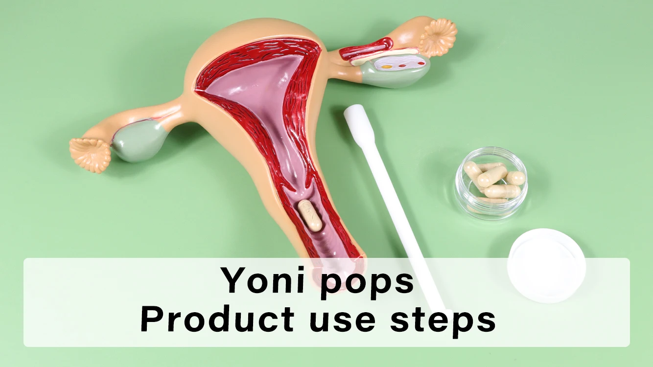 Customized Yoni Pops Vaginal Suppository Capsules Boric Acid Suppositories For Feminine Healthy ...