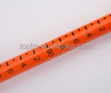 Insulated Fiberglass Height Measuring Rod - Telescopic Measuring Stick ...