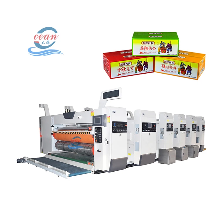 Carton Box Printing Machine Company Corrugated Printer Slotter Carton ...
