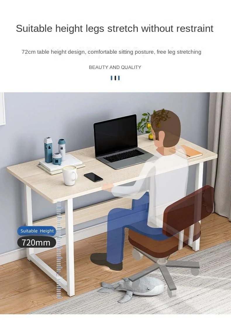 Modern Design High Quality Office Laptop Table Computer Gaming Desk ...