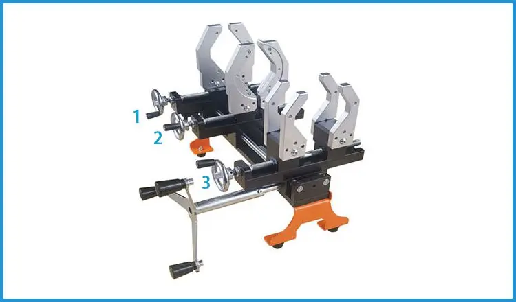 Portable Socket Fusion Weld Device With Three Clamp Socket 125 For Pe ...