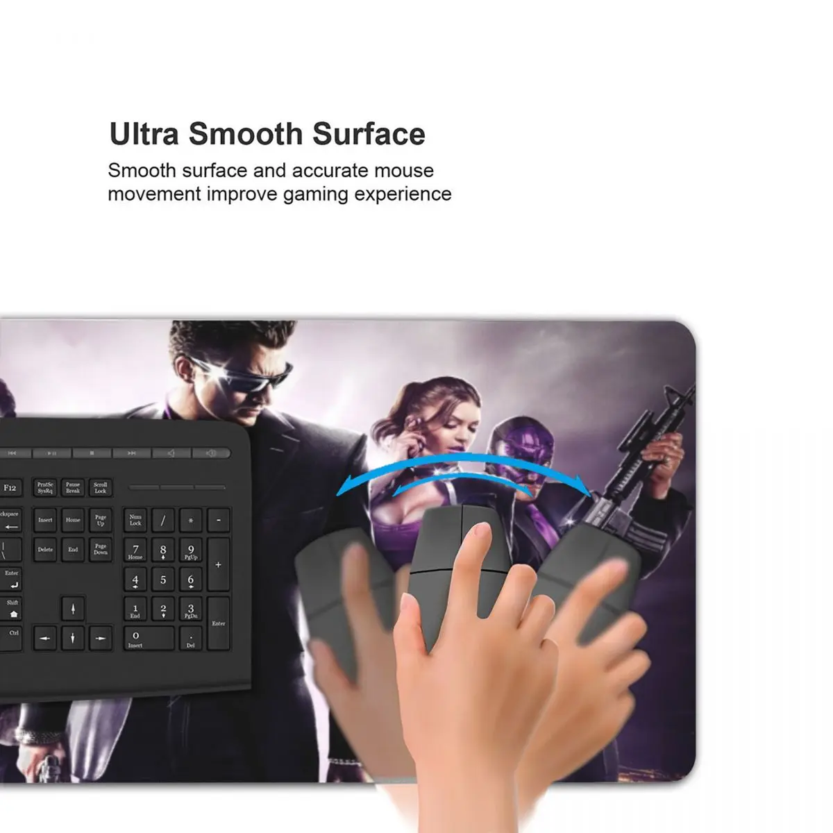 Factory Custom White Printable Blank Any Size Rubber Mouse Pads Sheet ...