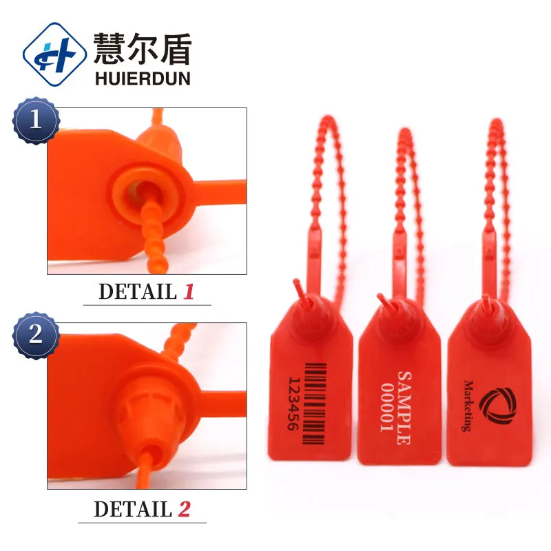 HED-PS188 Serial Number PP Material Plastic Security Seal Best Quality ...