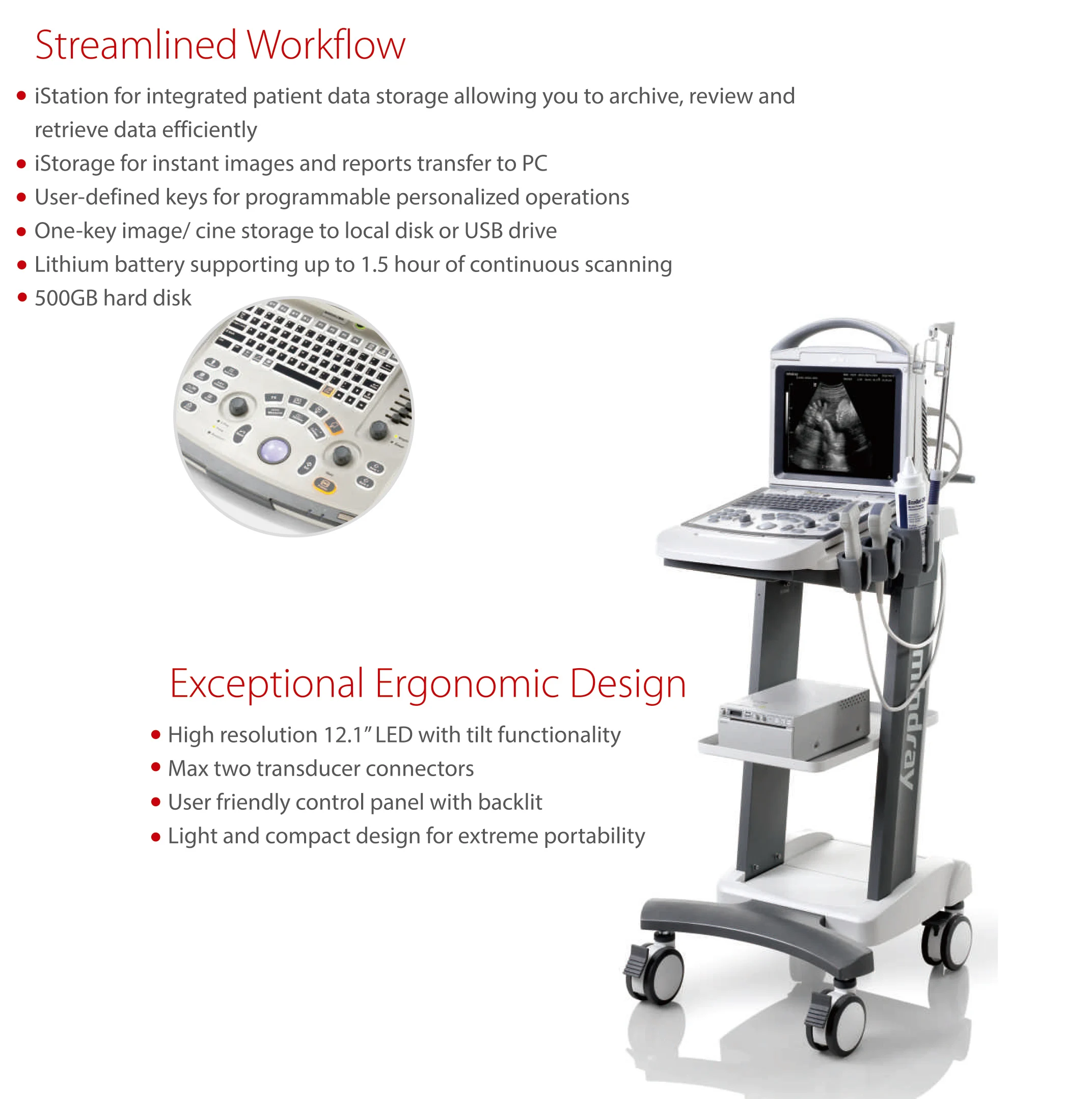 Mindray Dp30 Portable Ultrasound Machine Price / Mindray Dp10 With Pw ...