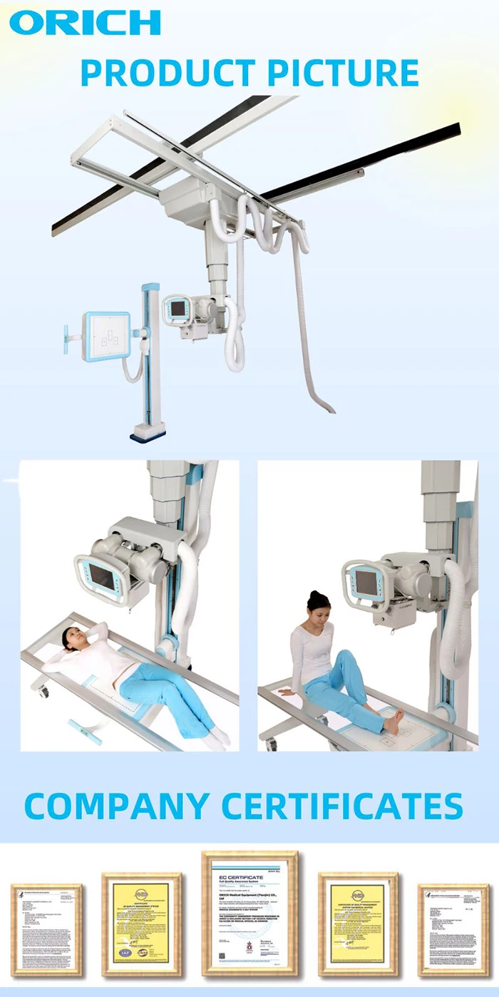 Orich Medical Ceiling Mounted Medical X Ray Machine With Special ...