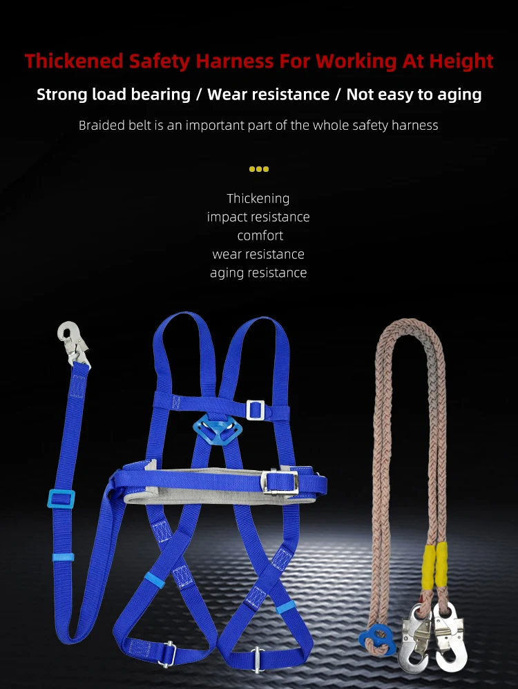 Rope Access Climbing Harness Full Body Safety Harness Belt Drt Rescue ...