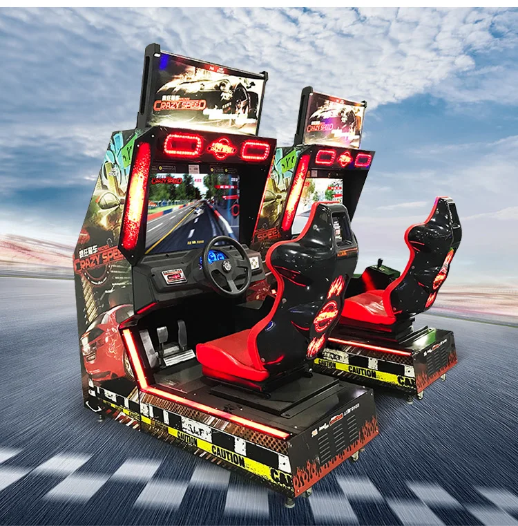 Speed Drive 4 Arcade Video Car Racing Game Machine for Sale
