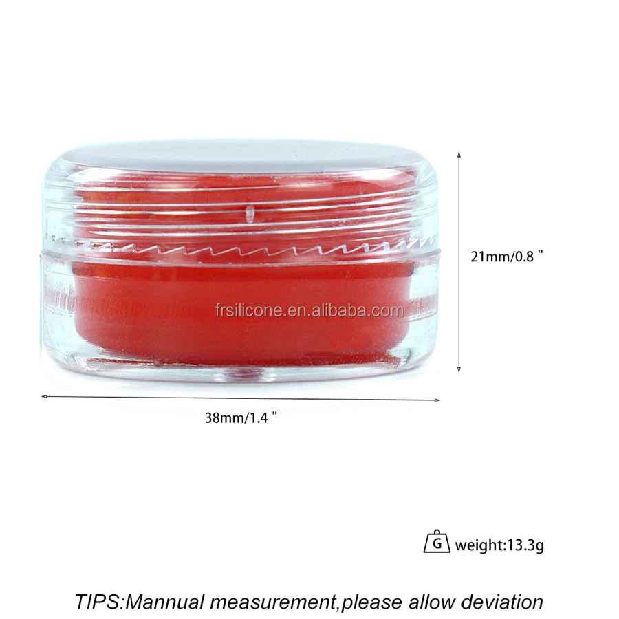 Container Round Plastic And Silicone Container 7 Ml - Buy Storage ...