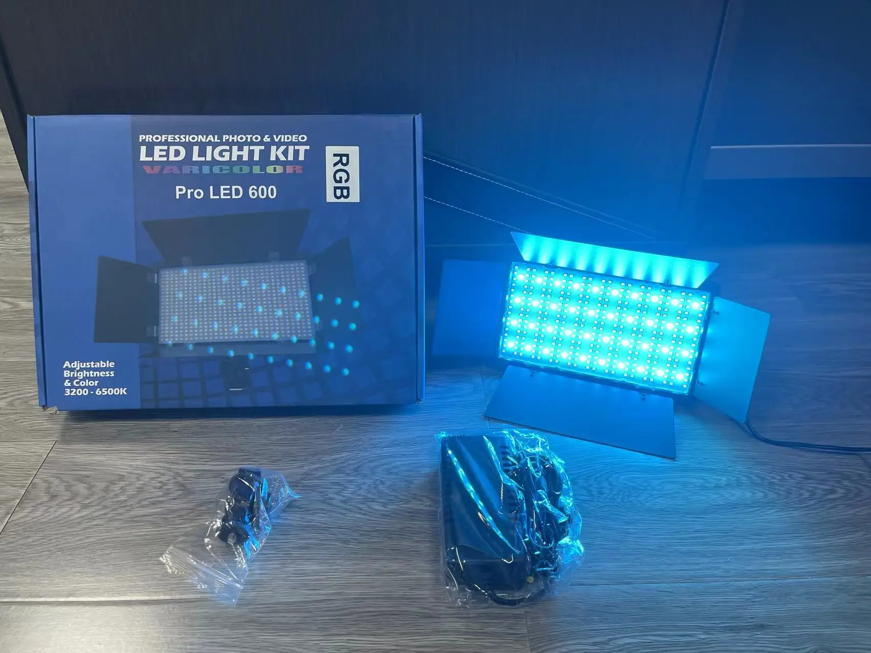 U600 Rgb Photo Light Led Photo Studio Light Camera Phone Video ...