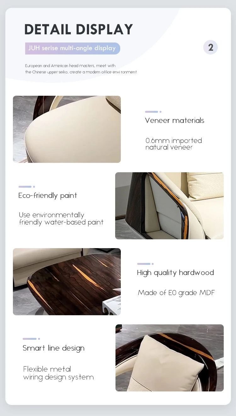 Luxury Modular Sofas House Decor Leather Sofa Set Commercial Office ...
