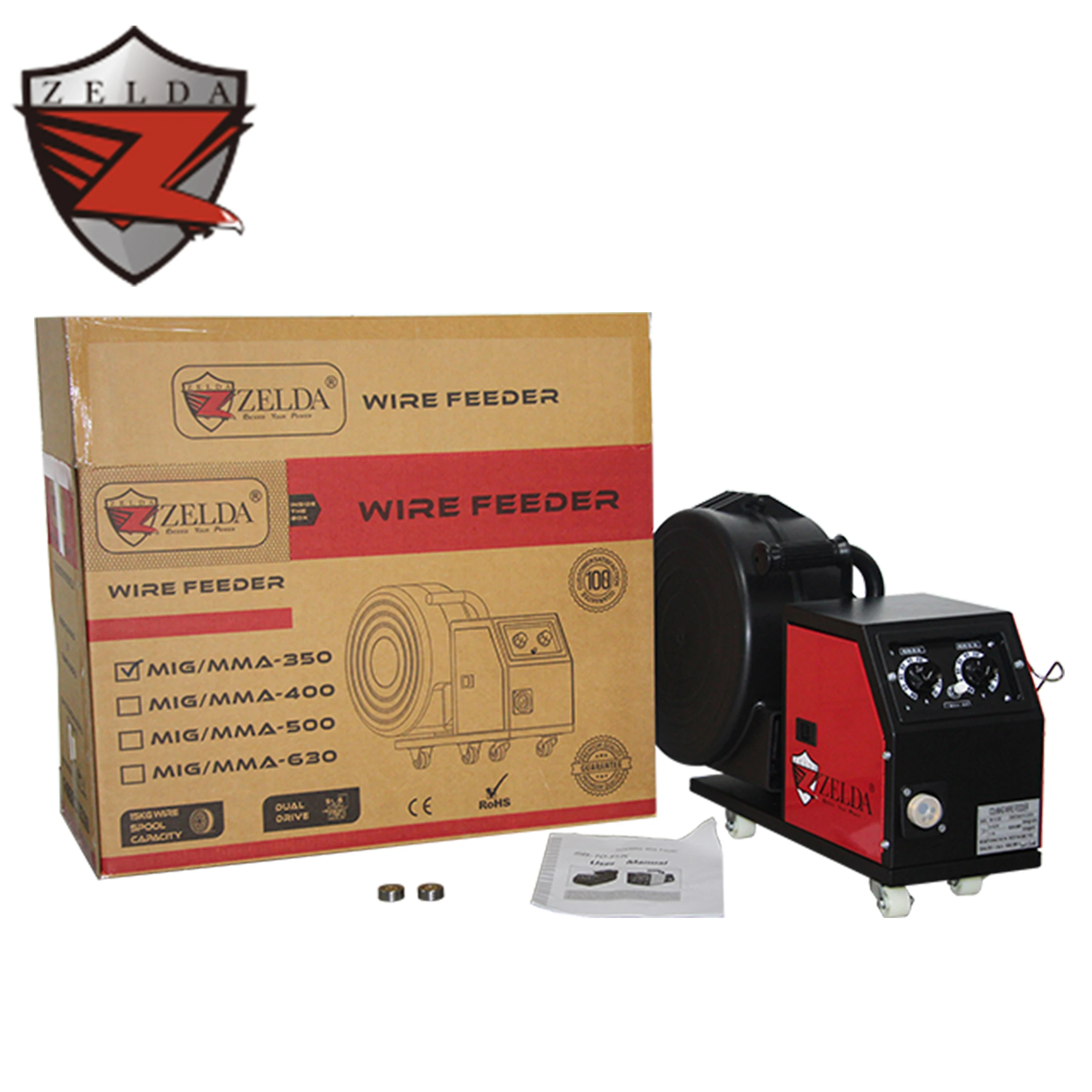 Zelda Mig Mag 350amp Welding Machines 380V Input Voltage for 0.6-1.2 ...