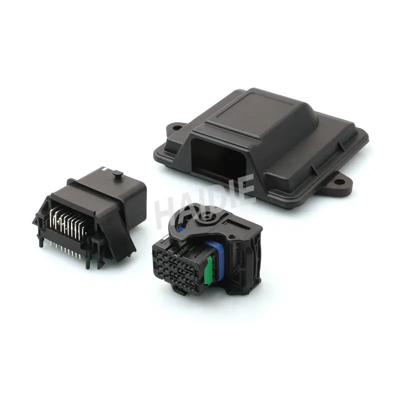 32 pin Case Automotive Connector Plastic ECU PCB Enclosure Box HD-32HB ...