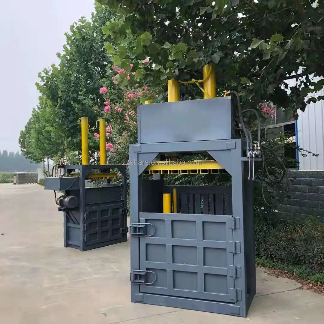 Small Baler Machine Automatic Cardboard Baling Press Machine - Buy ...