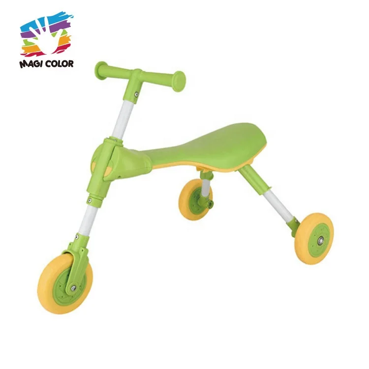 New Design Kids Educational No Pedal Wooden Balance Bike With 3 Wheels ...