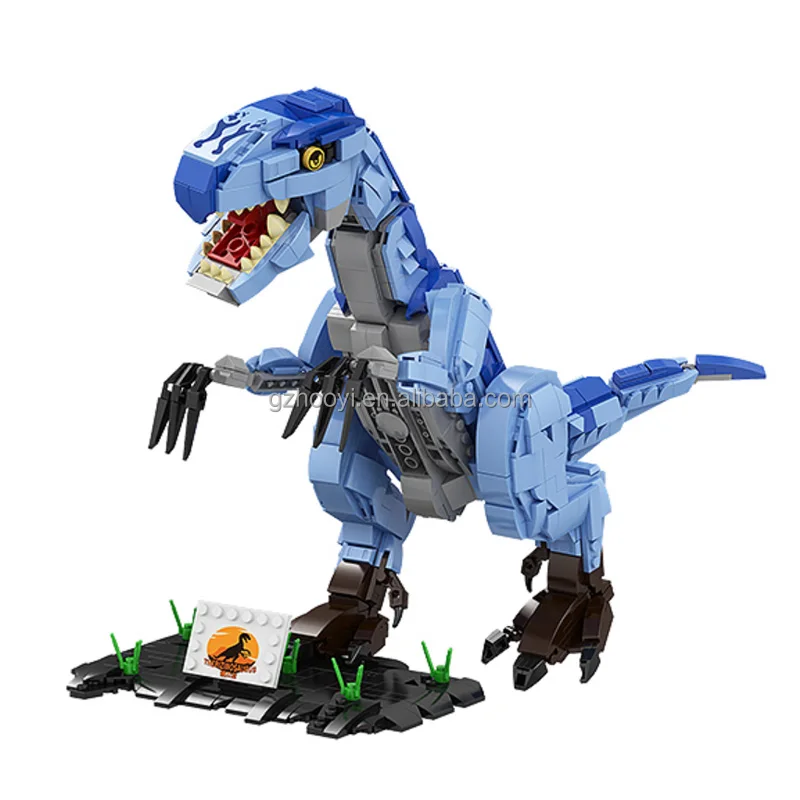 Jurassic Dinosaur Building Block Sets Plastic Educational Building ...