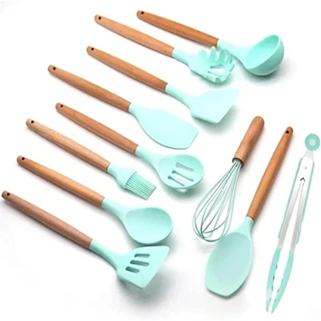 12 Pieces In 1 Cooking Tools Kitchenware Spatula Set Kitchen ...